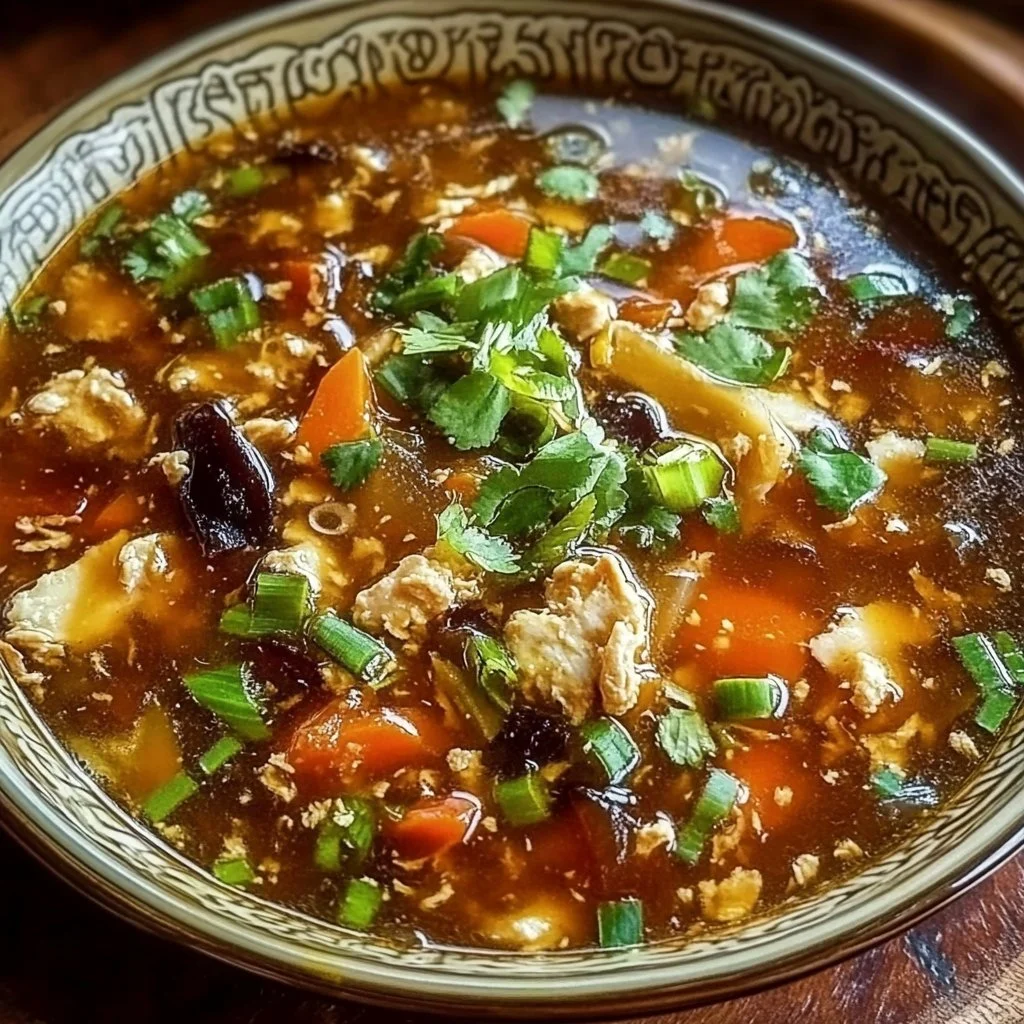 Chinese-Style Hot and Sour Soup Delicious recipe