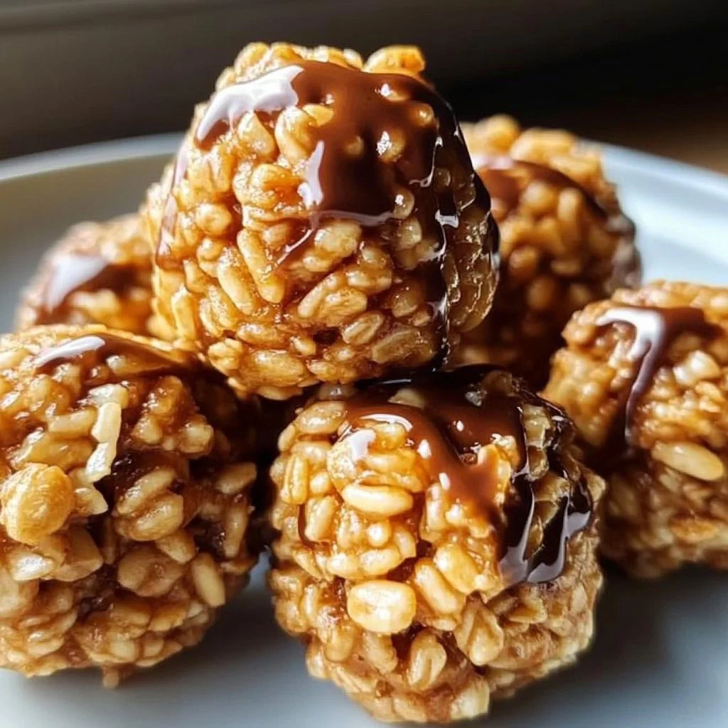 Irresistible Peanut Butter Balls with Rice Krispies