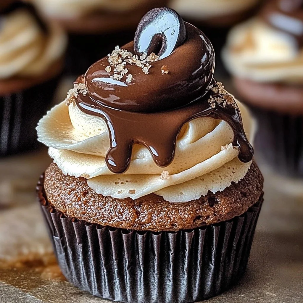 Irresistible Nutella Cheesecake Cupcakes