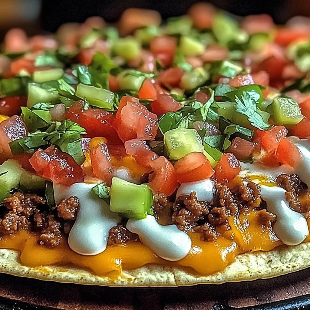 Taco Bell Mexican Pizza Irresistible recipe